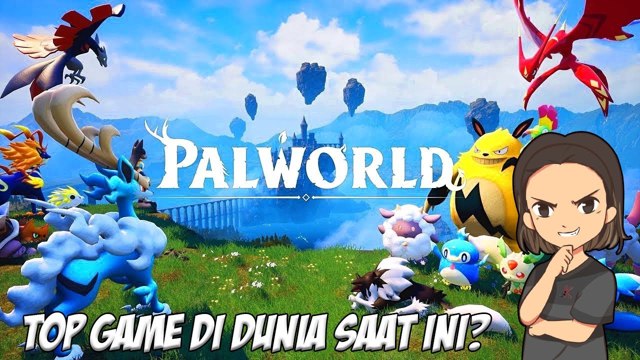 Kelilingin area salju + lawan boss tipis2 | PALWORLD #part8 - YouTube