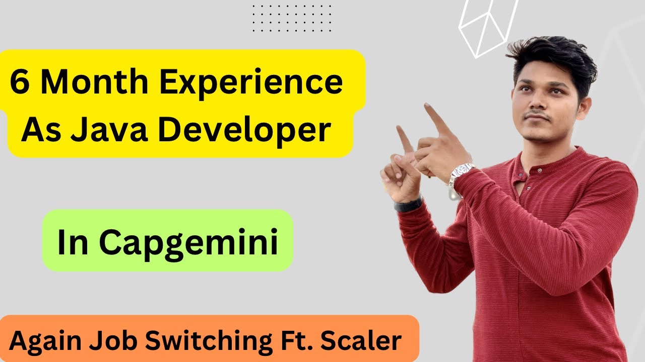 Capgemini 6 Month Experience | Onboarding Capgemini | Scaler Placement ...