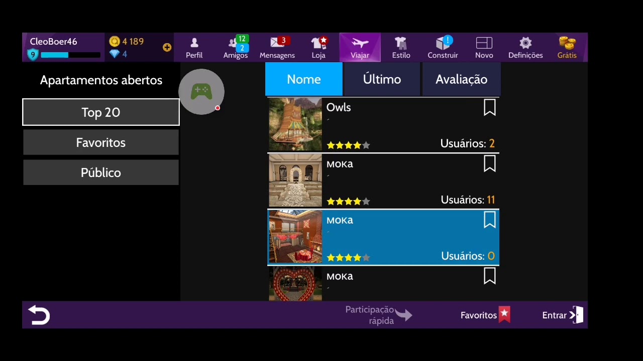 Como entrar e avaliar casa em avakin lkfe - YouTube