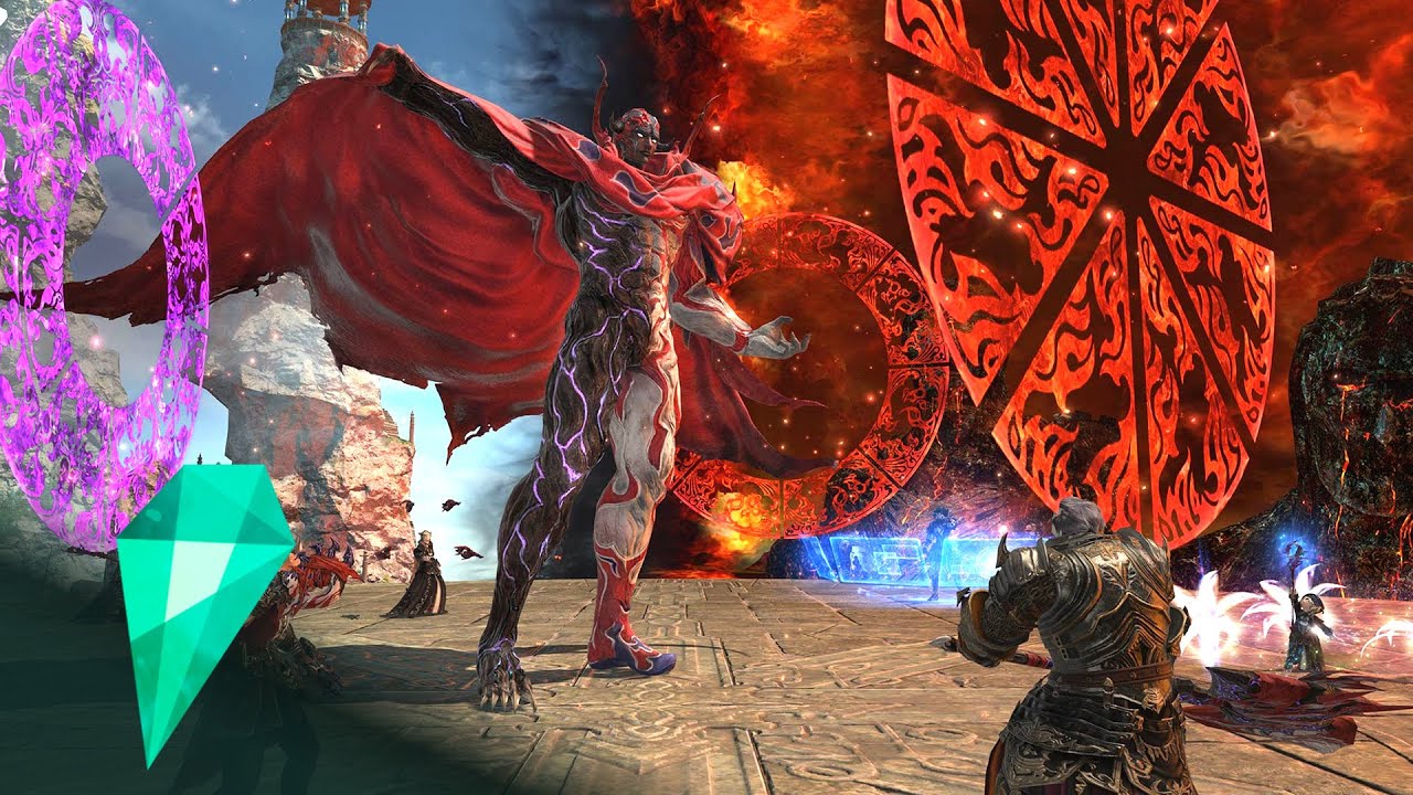 Final Fantasy XIV • Rubicante - Mount Ordeals - YouTube