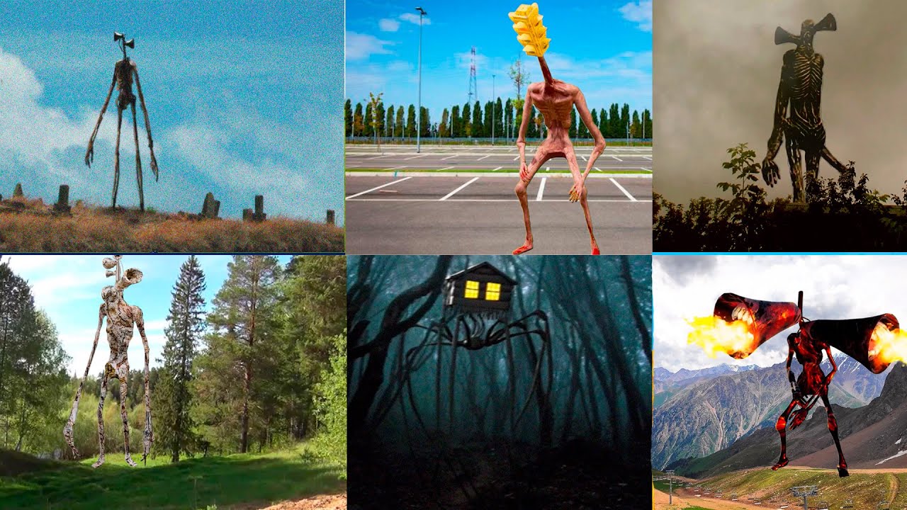 All Trevor Henderson Creatures In Real Life and their habitats siren ...