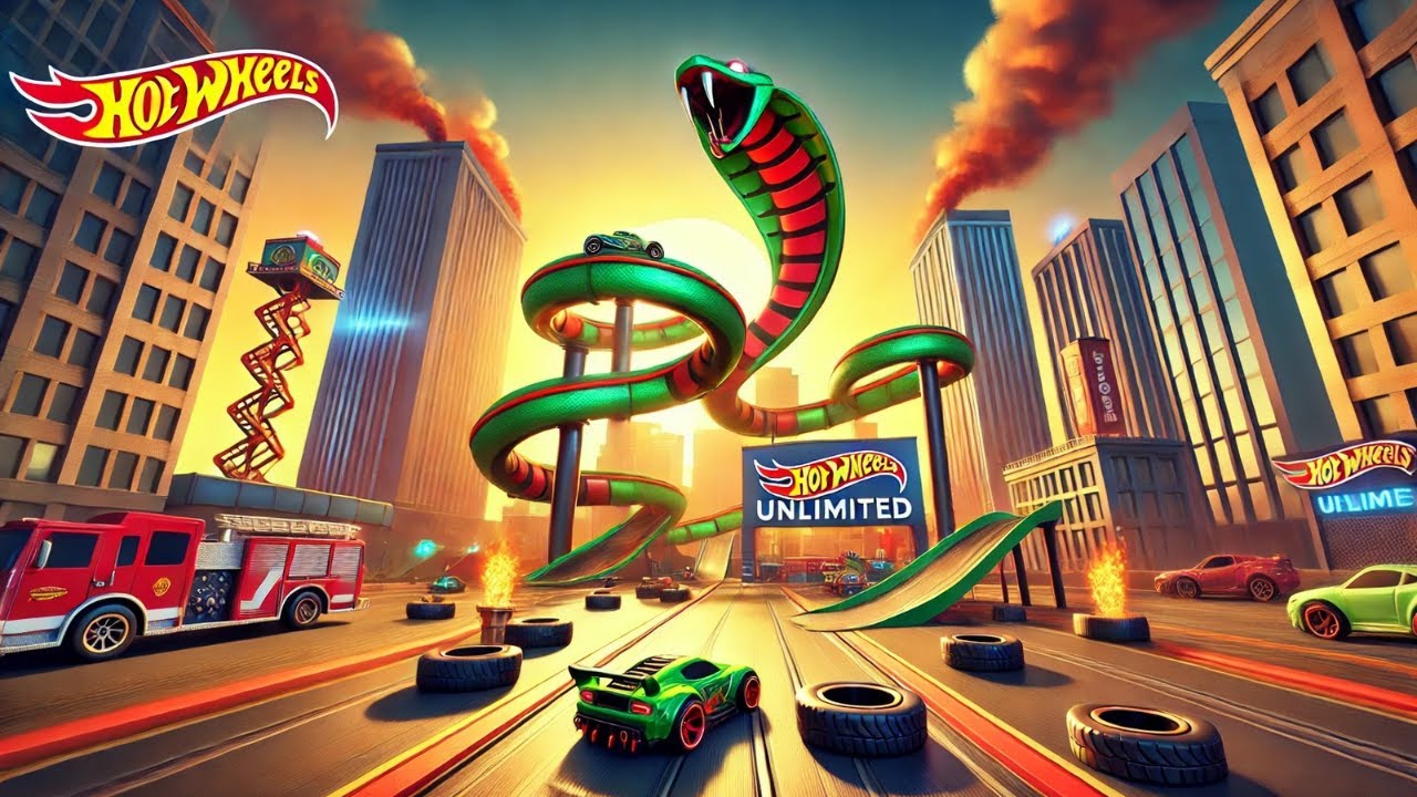 Hot Wheels Unlimited: Run, Jump, Drive, Lose or Win in my Track - YouTube