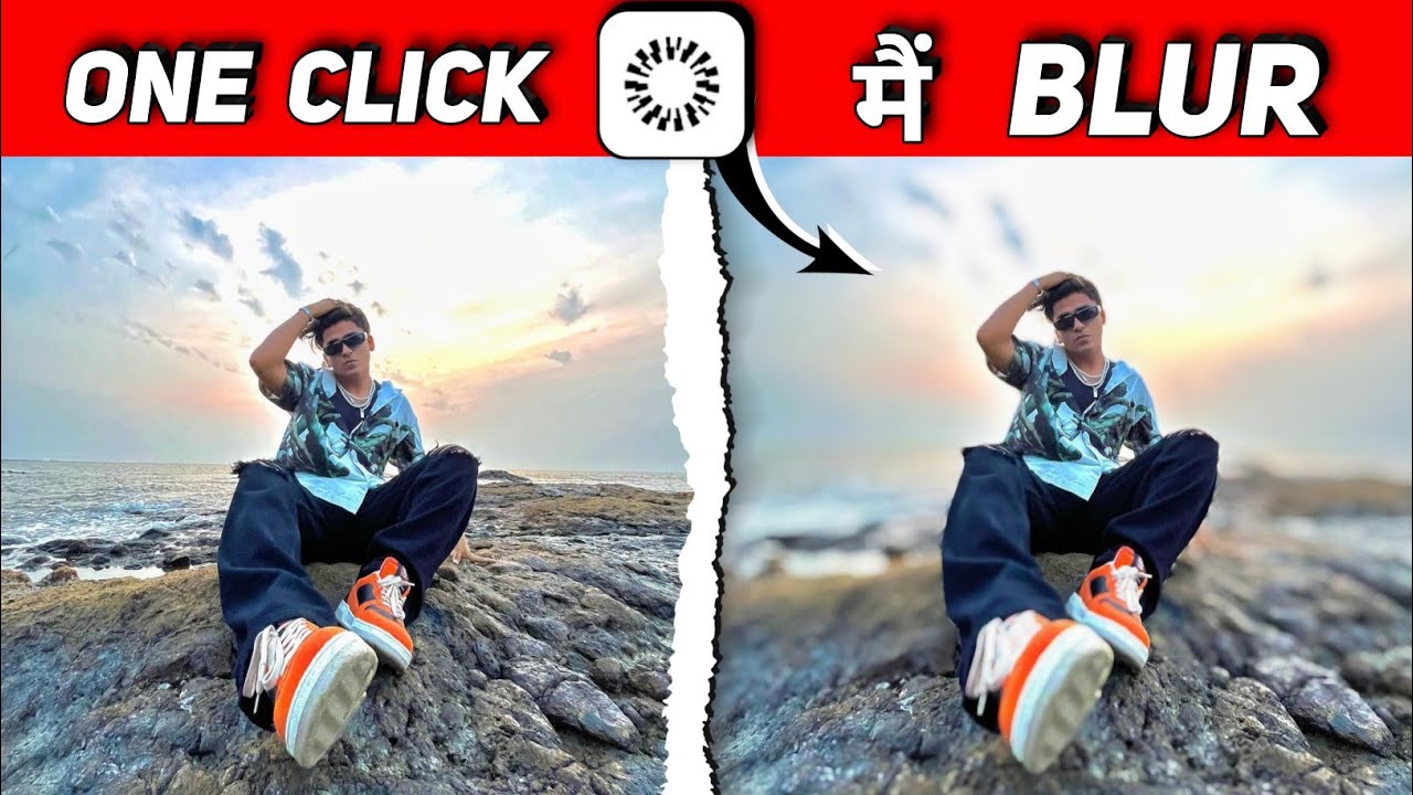 background blur photo editing | Just one click | Background blur kaise kare | one click ma Blur ...