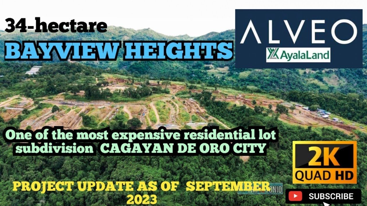 34-hectare Ayala Alveo BAYVIEW HEIGHTS |One of the Most Expensive ...