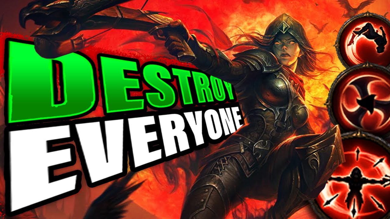 DEMON HUNTER PVP META - It's INSANE! (From Low To High RESO - Mobility ...