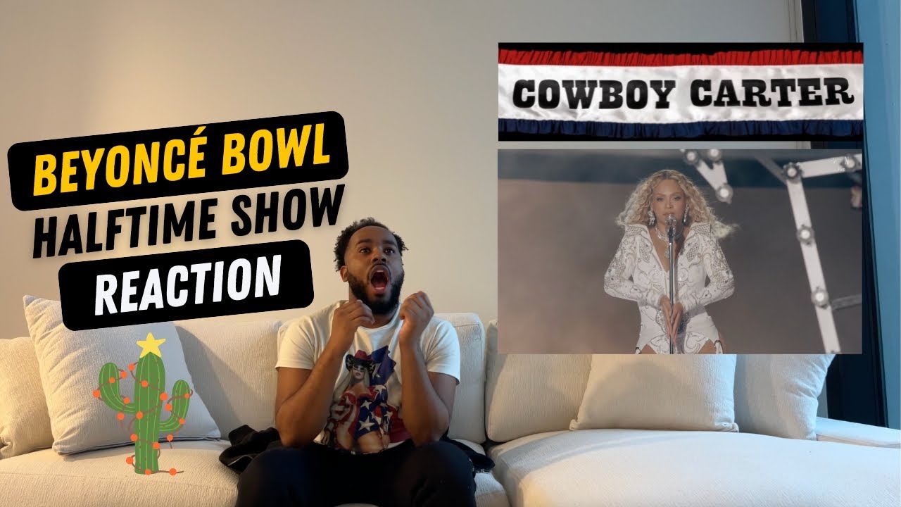 BEYONCÉ BOWL - COWBOY CARTER (NFL HALFTIME CHRISTMAS SHOW) - REACTION‼️ ...