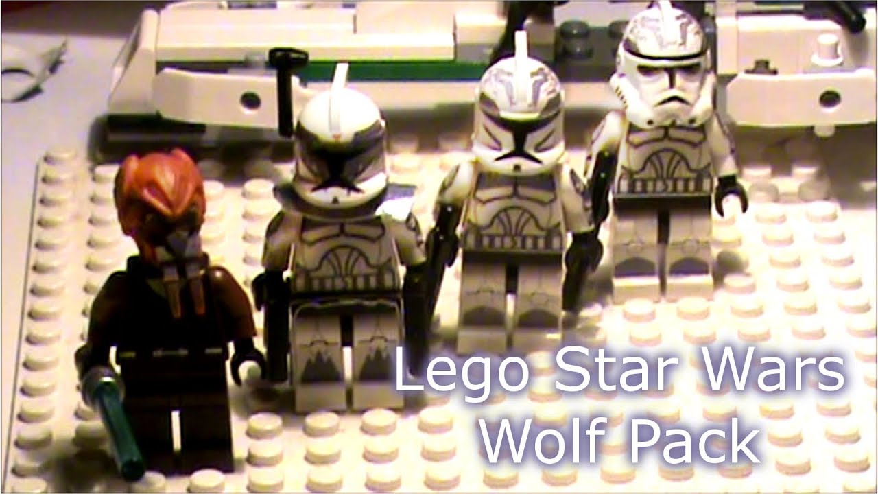 Custom Lego Star Wars Wolf Pack - YouTube