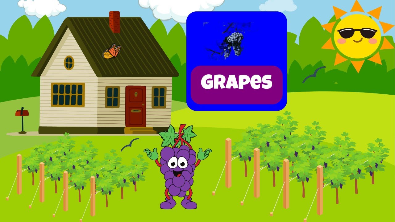 Mr. Grape's Grapetastic Adventure! 🍇 #kidslearning #cooking #funny # ...