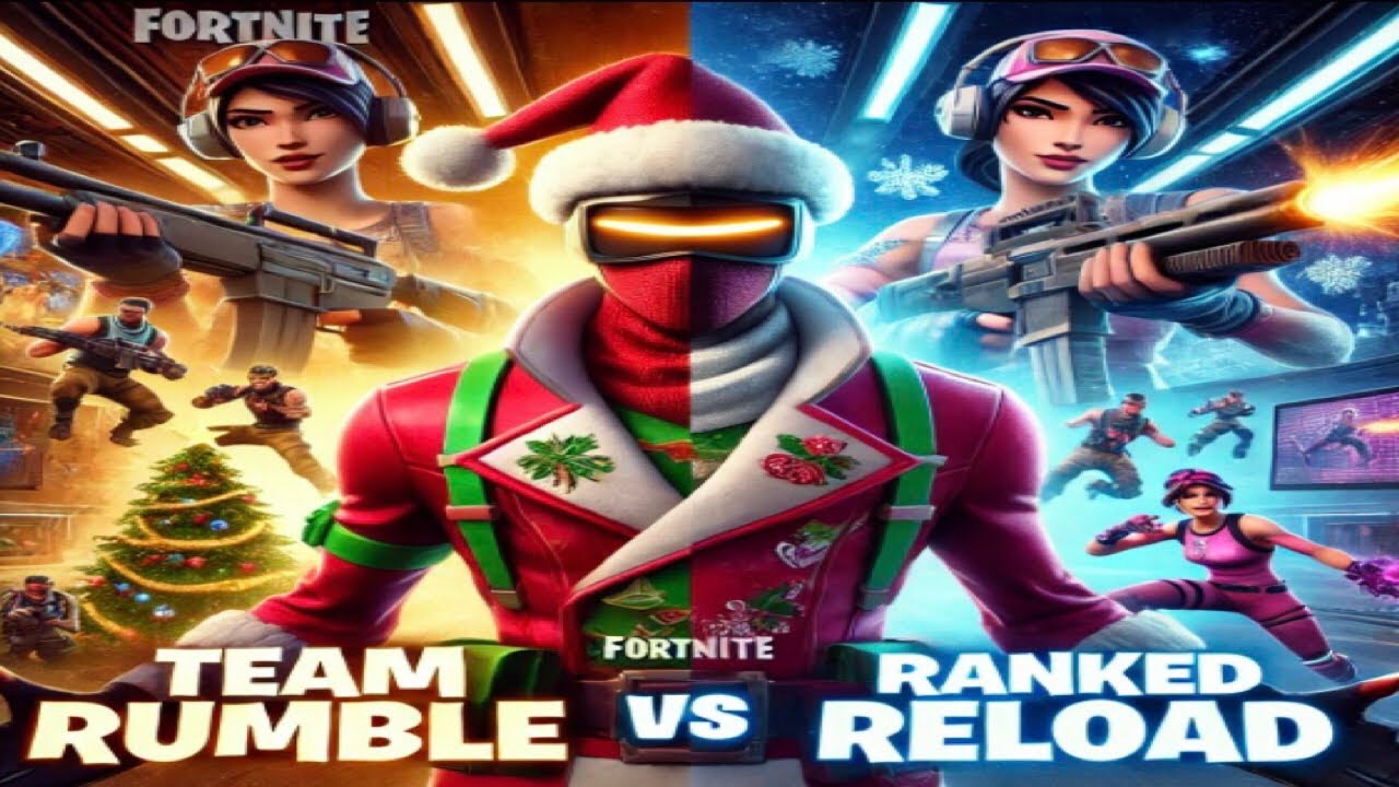 Fortnite Reload & Team Rumble Ranked = PURE CHAOS! (INSANE Ending ...