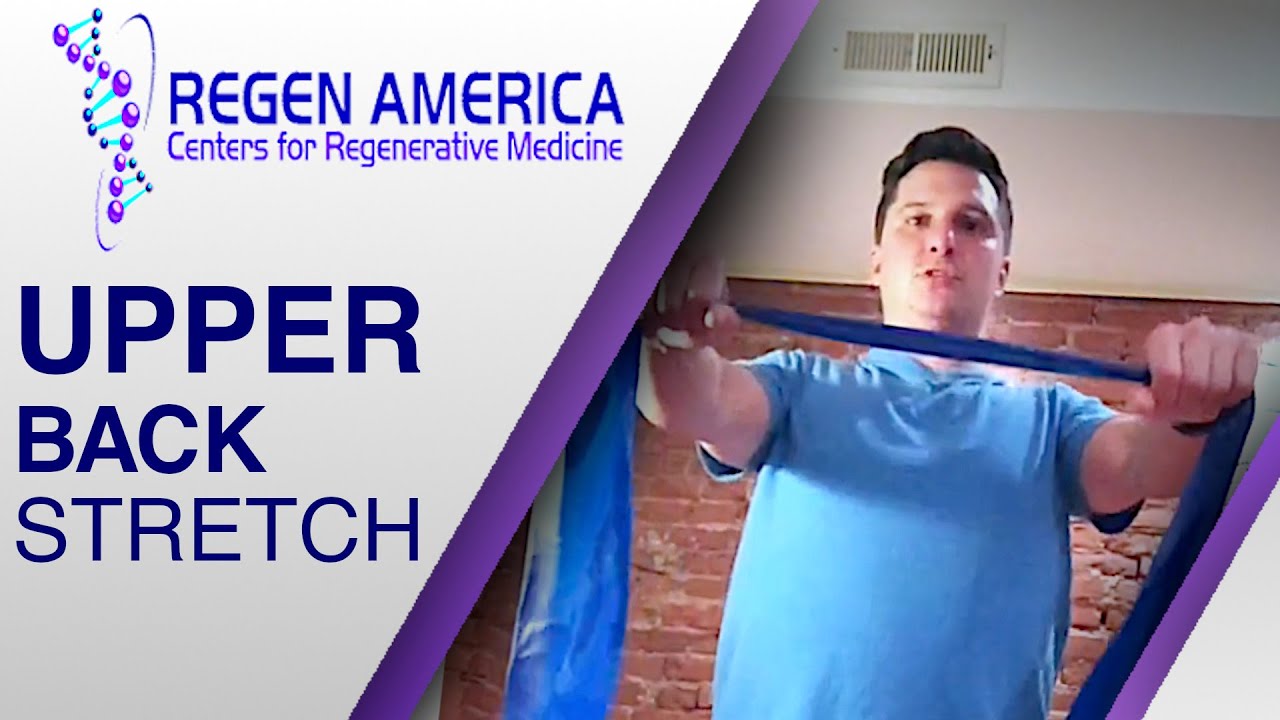 Upper Back Pain Exercises - "Rhomboid Fly" | Regen America ...