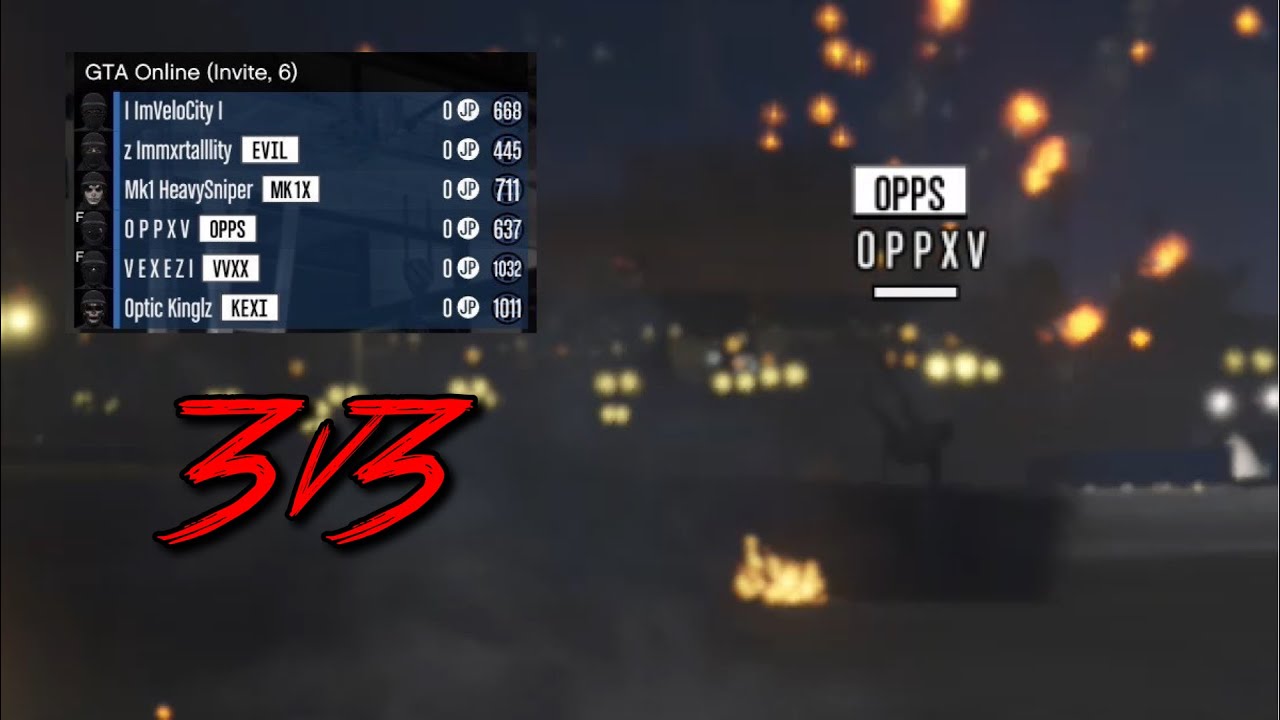 (GTA Online) The Biggest Youtuber Fight Ft. OPPXV, Optic Kinglz, VEXEZI ...