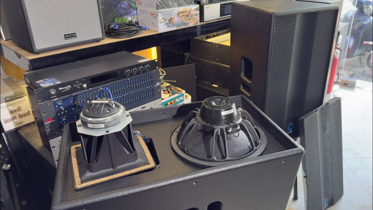 Niềm Mơ Ước Của Rất Nhiều Người Đam Mê, Loa FBT QUBE Q112 Soi Chi Tiết ...