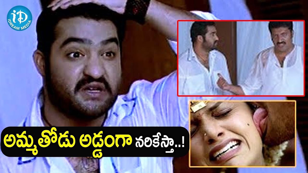 Jr NTR Most Power Full Dialogue's | Ashok Movie Best Climax Scene ...