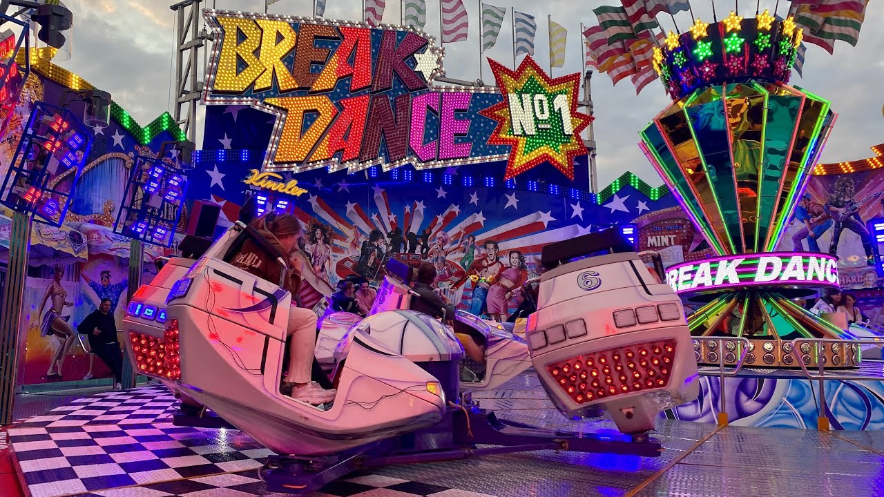 Breakdance No1 - Kinzler (Offride) Rheinkirmes Düsseldorf 2023 - YouTube