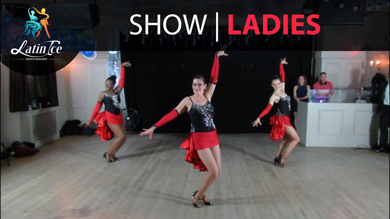 SHOW | Latin Ice LADIES Student Team @Balham Salsa 2016 - YouTube