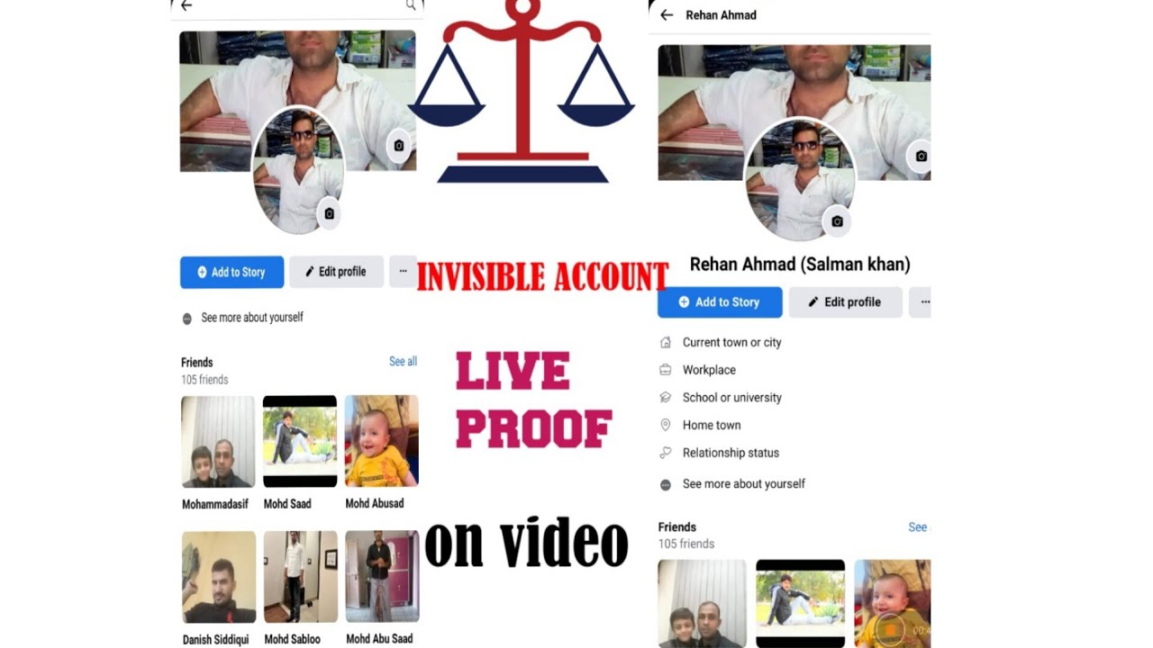 How To Make Full invisible account On Facebook | Fb Full invisible Id ...
