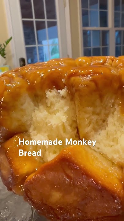 #eating #homemade #monkeybread #bread - YouTube