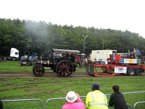 Steam Tractor Pull - YouTube