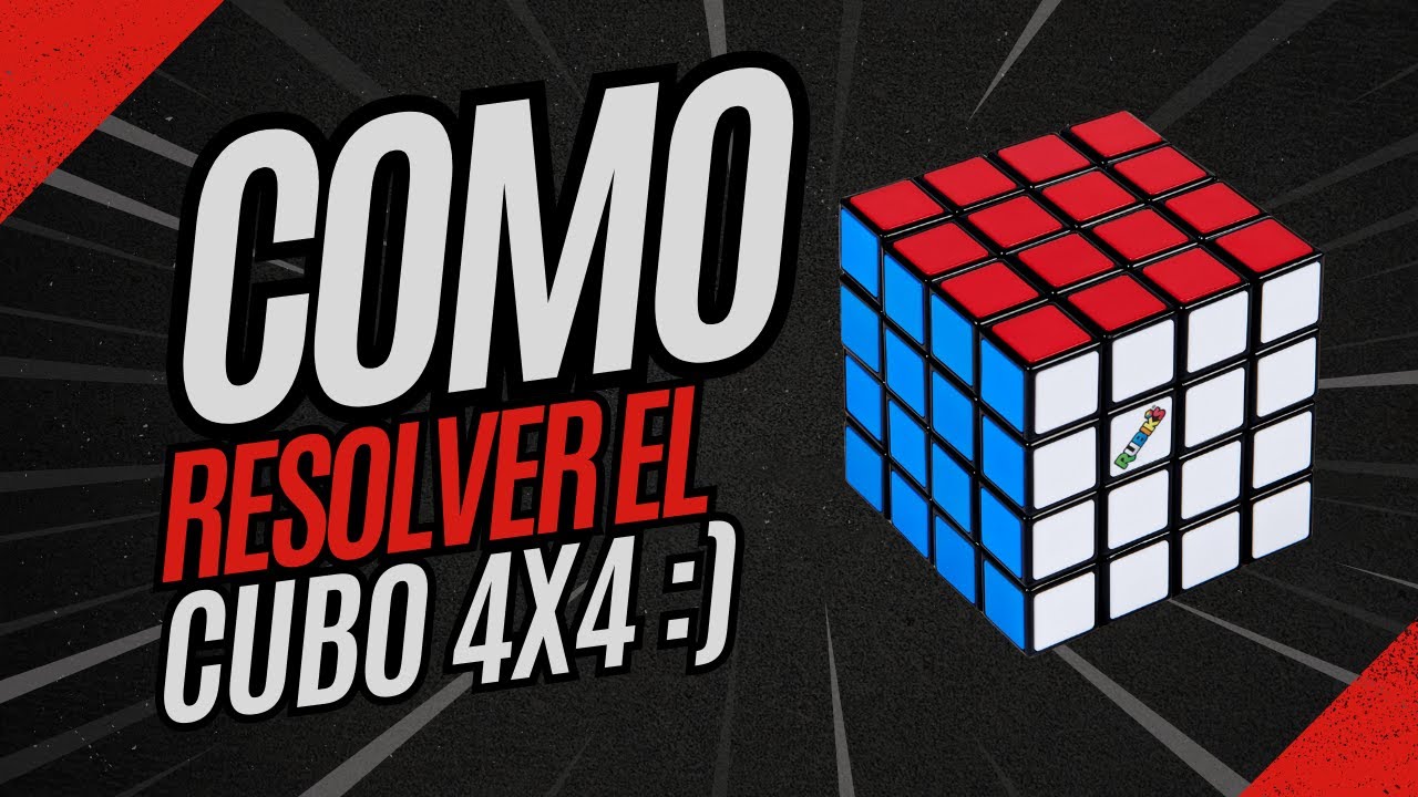Como resolver el cubo 4x4 fácil y rápido - YouTube