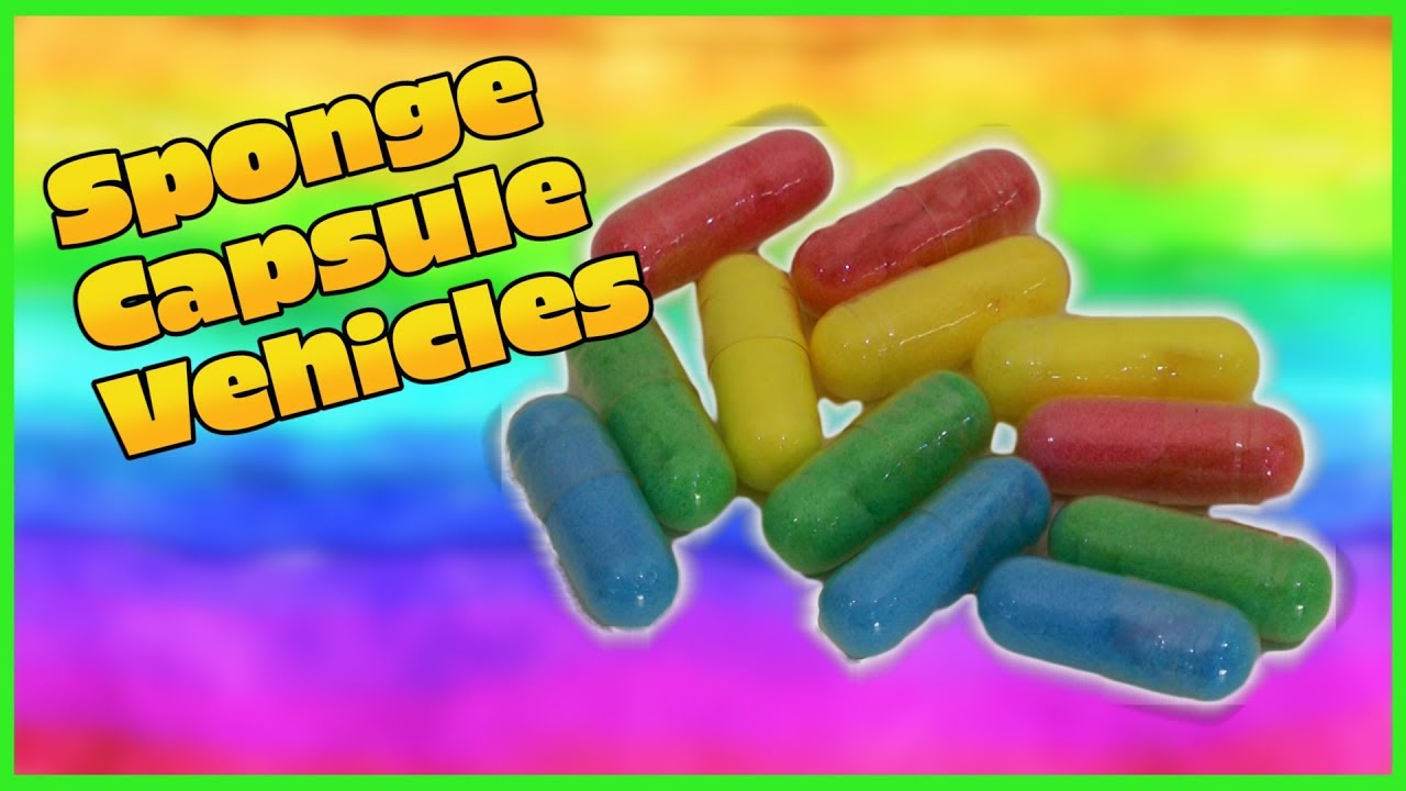 Toy Mysterious | Sponge in Capsule | Various Vehicles Inflated with ...