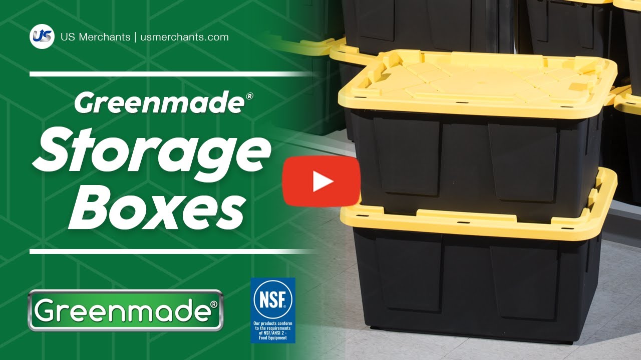 Greenmade® Storage Boxes - YouTube