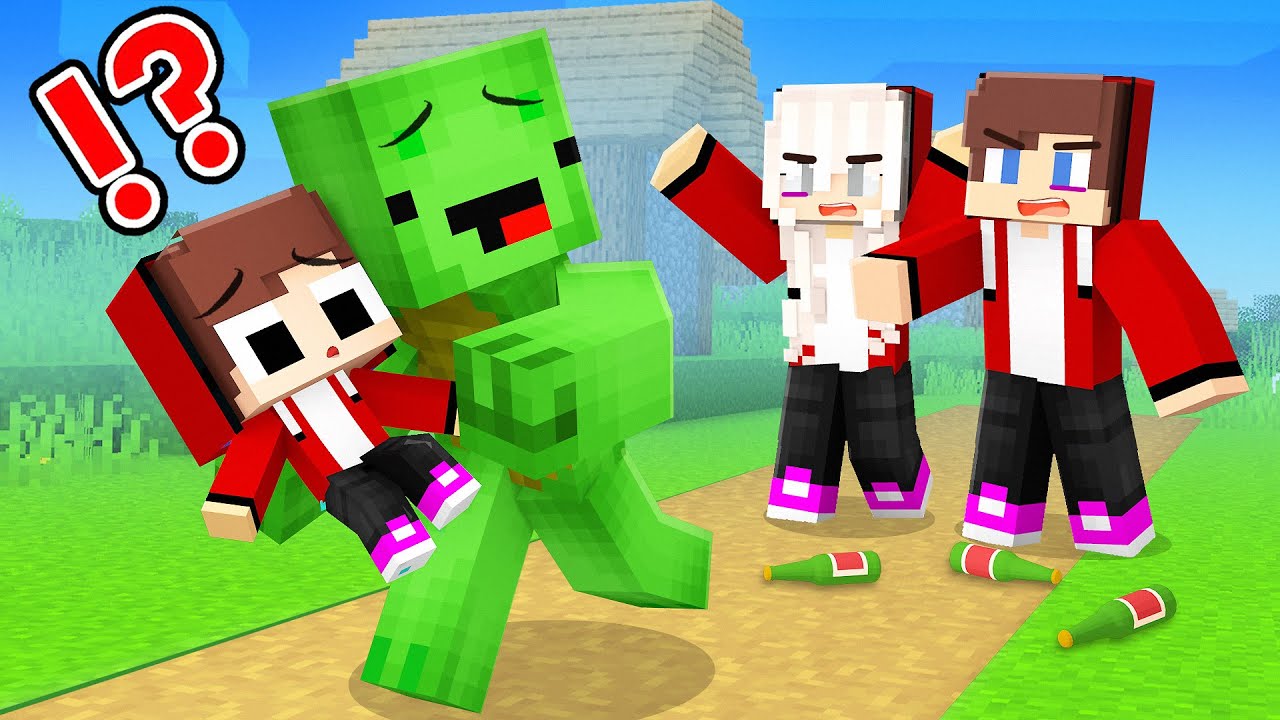 Mikey Saved BABY JJ from his EVIL PARENTS! Maizen Family Sad Story in ...