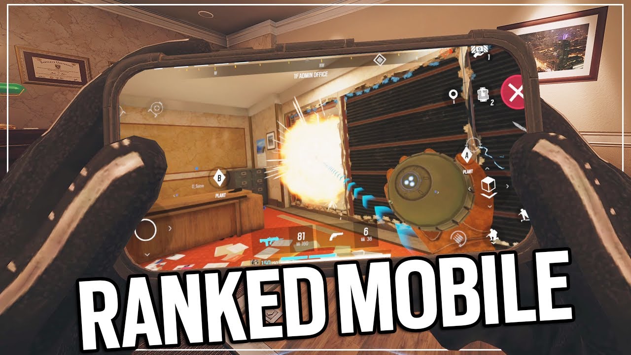 The Rainbow Six Mobile RANKED Experience - YouTube