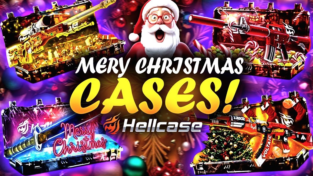 NEW CHRISTMAS CASE OPENING ON HELLCASE !! ?! HELLCASE PROMO CODE 2024 ! HELLCASE CASE OPENING ...