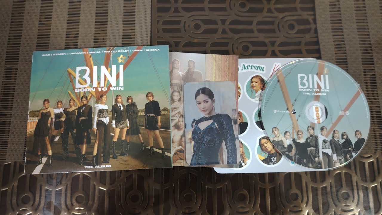 UNBOXING | BINI🇵🇭 BORN TO WIN CD | NOT KICKS RELATED - YouTube