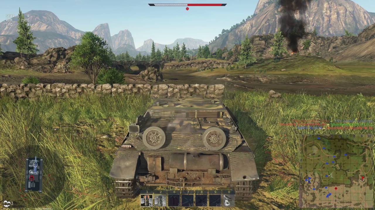 War Thunder #009 (PC/DX11 1080/60p) - JgPz 4, Pz4H and JgPz 38(t) on ...