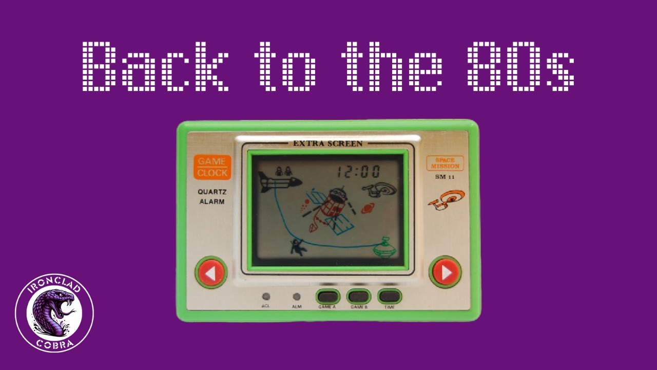 TRONICA Space Mission SM 11 Handheld LCD Game 1983 (Back to the 80s ...