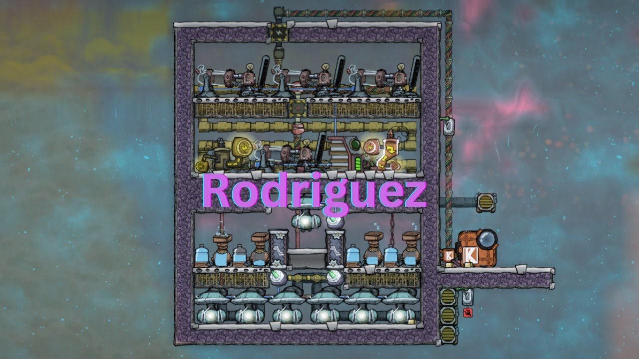 Oxygen not included: Produire de l'oxygène avec le rodriguez - YouTube