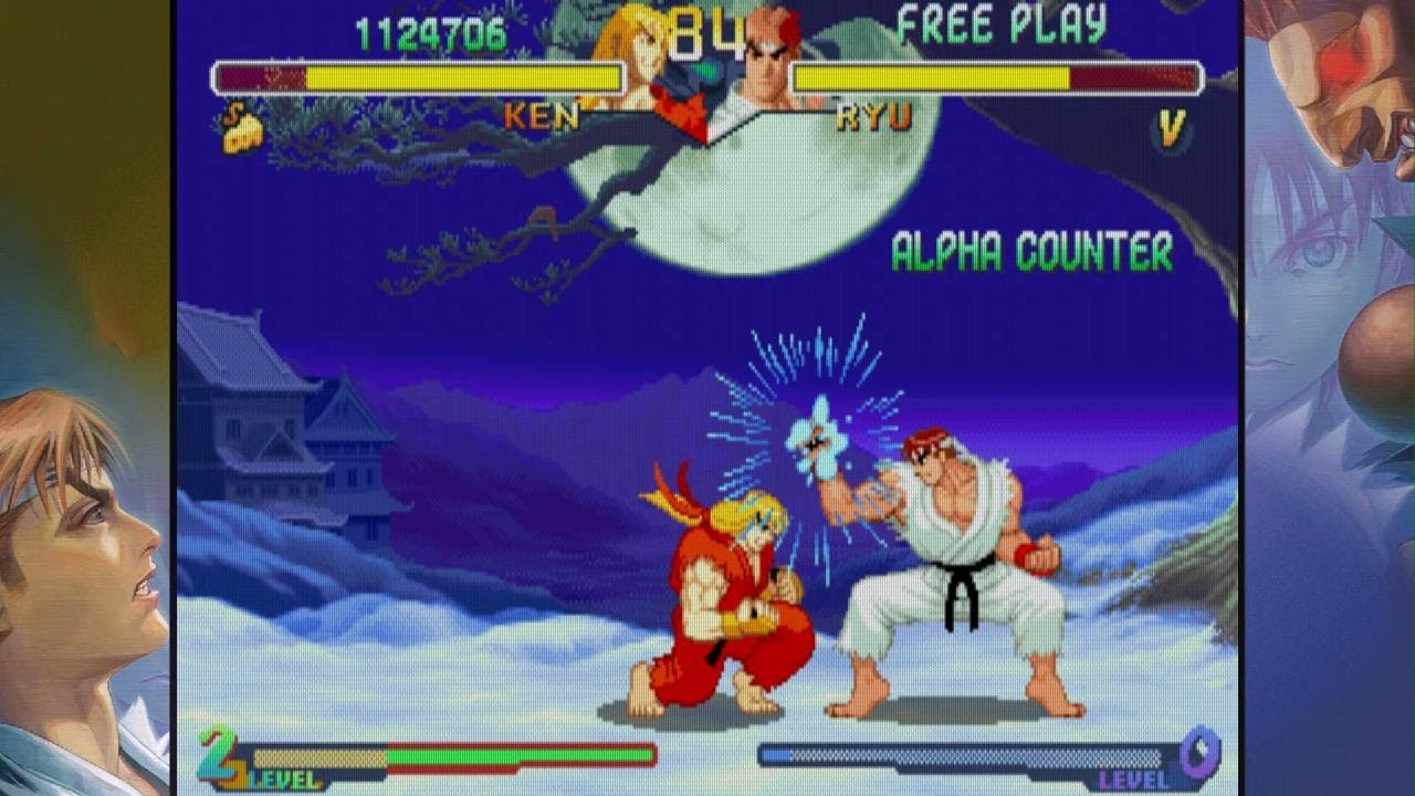 Street Fighter Alpha 2 - Ken Gameplay - YouTube