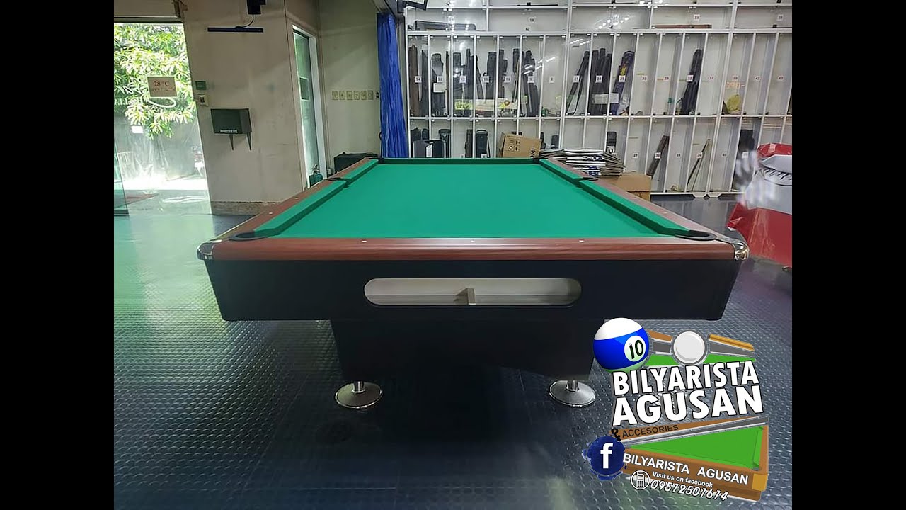 BILYARISTA AGUSAN INSTALLING STAR BILLIARDS MAXIMA 7 #efrenbatareyes # ...