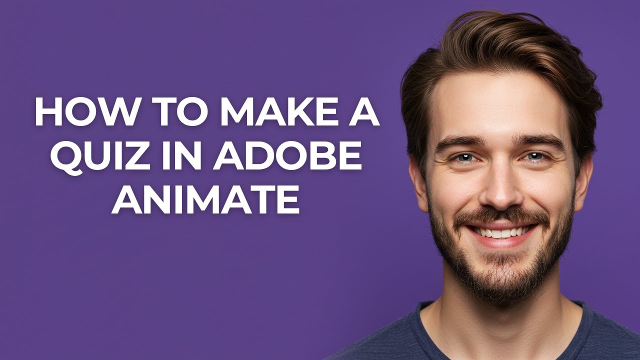 How to Make a Quiz In Adobe Animate - GUIDE! - YouTube