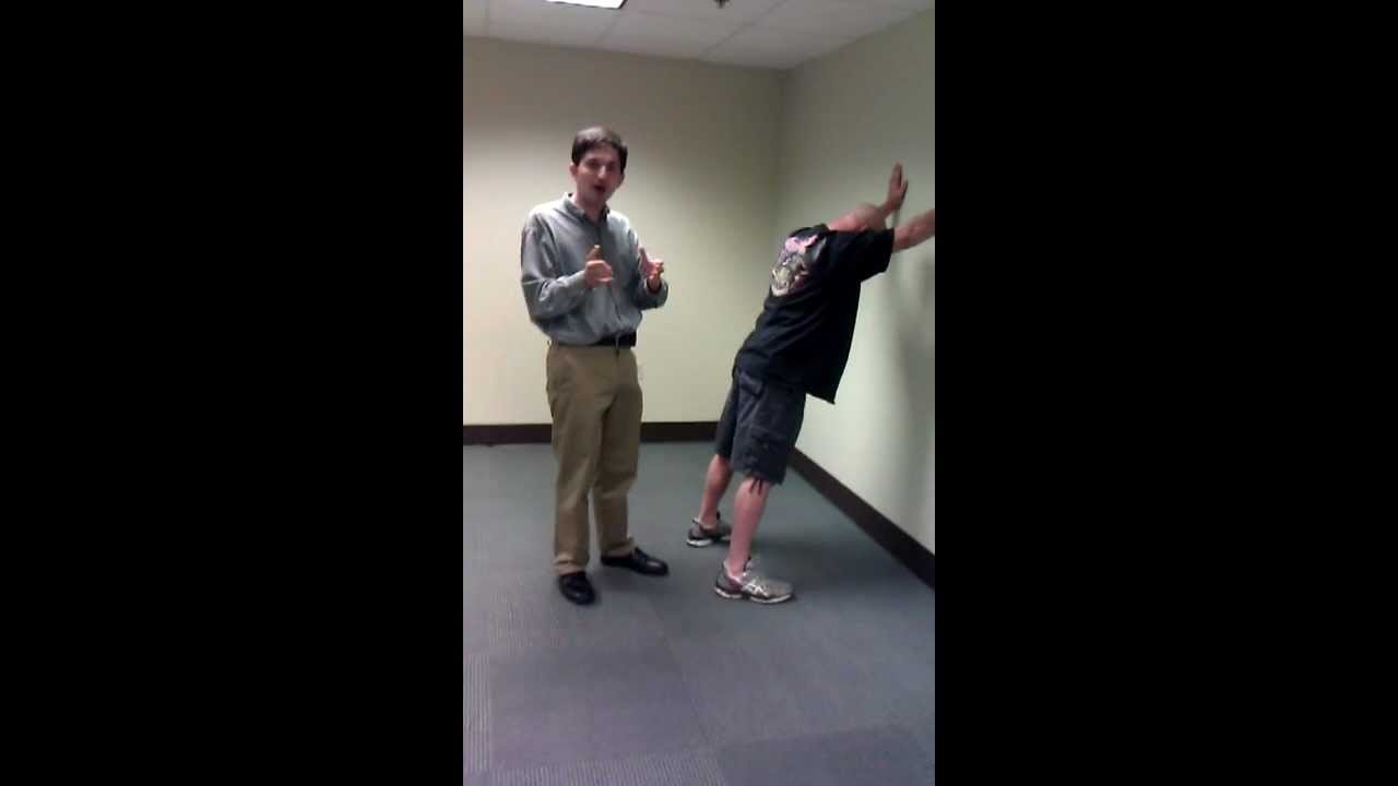 Oklahoma Security Guard Demonstrates Proper Suspect Search Techniques ...