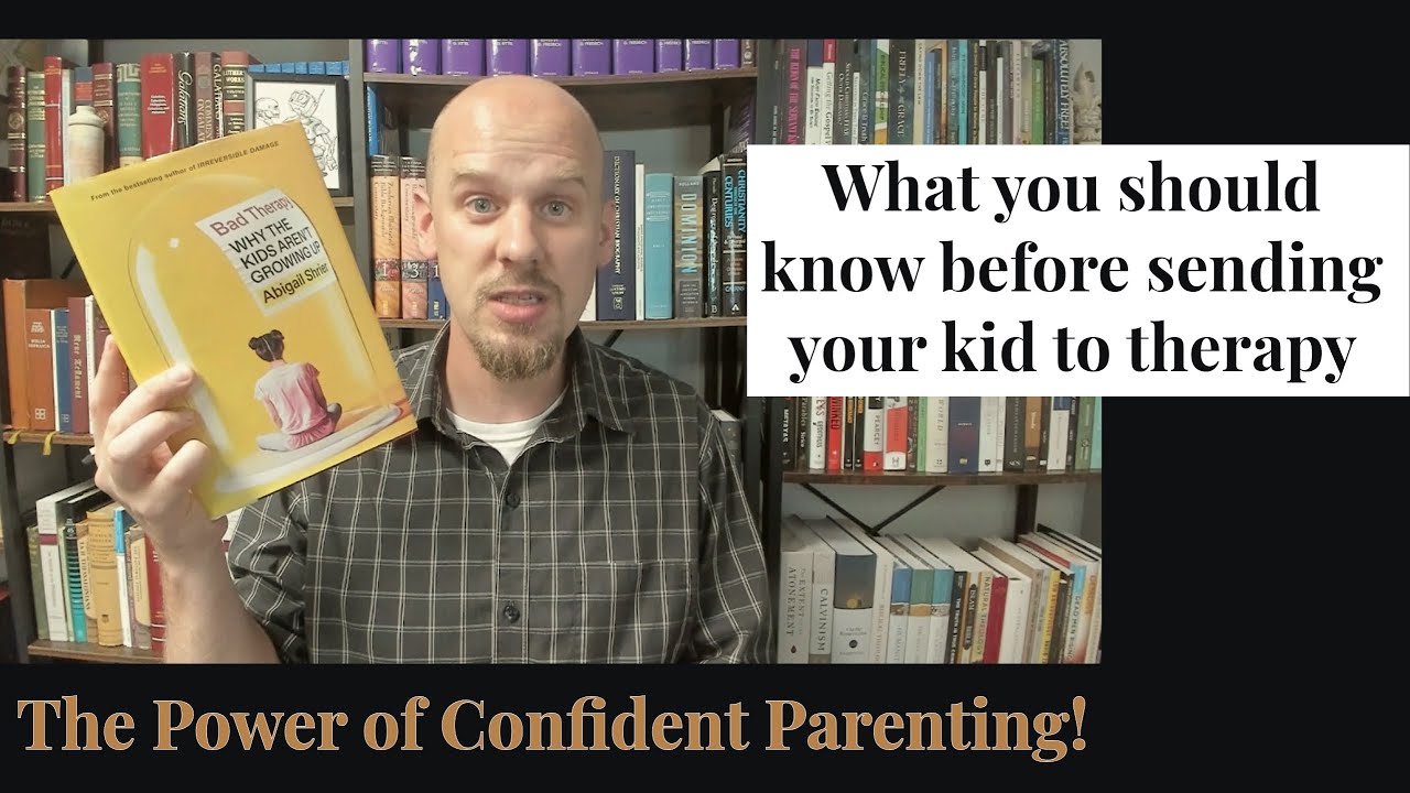 Bad Therapy by Abigail Shrier: A Book Review - YouTube