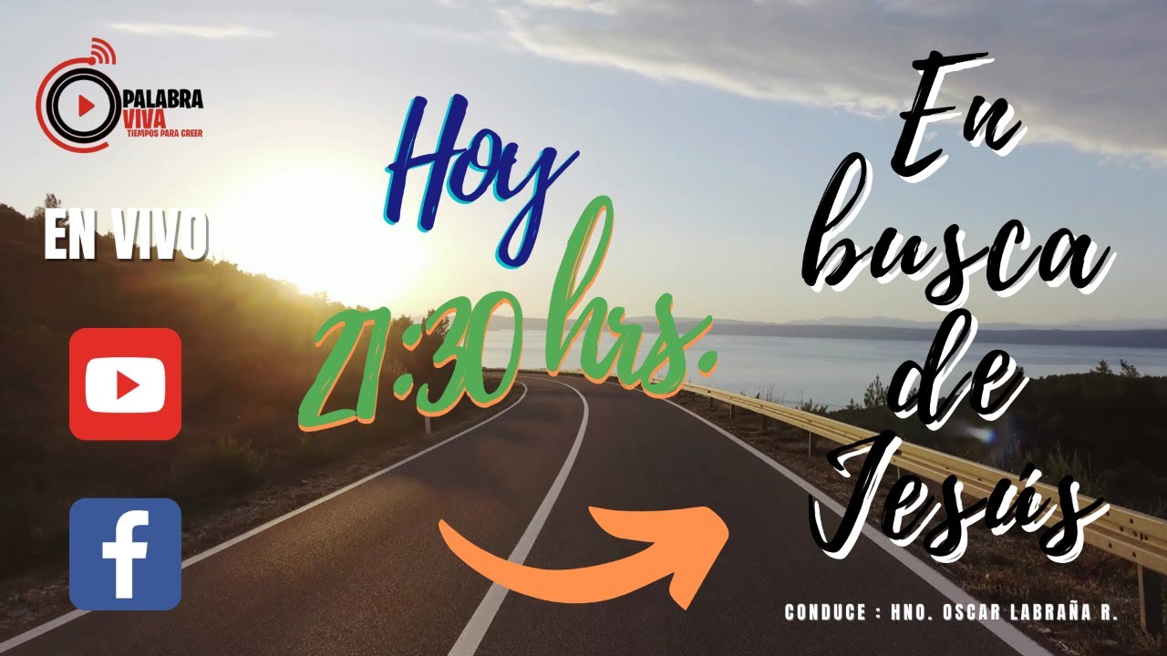 PROGRAMA En Busca de Jesus, Hoy 28/SEP/2022 21.30 hrs. EN VIVO - YouTube