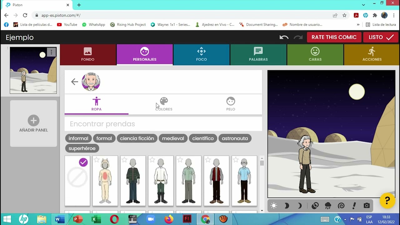 Tutorial básico de como usar Pixton - YouTube