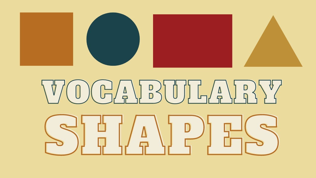 Basic Shapes | VOCABULARY | Learn English at Home - YouTube