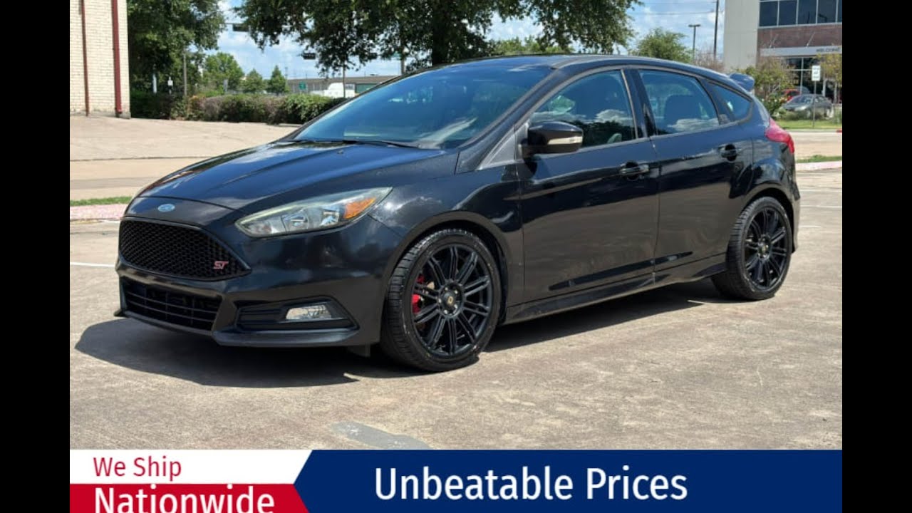 2015 Ford Focus ST Turbo Sedan 6 speed manual 2.0L @ Dallas MotorWorks ...