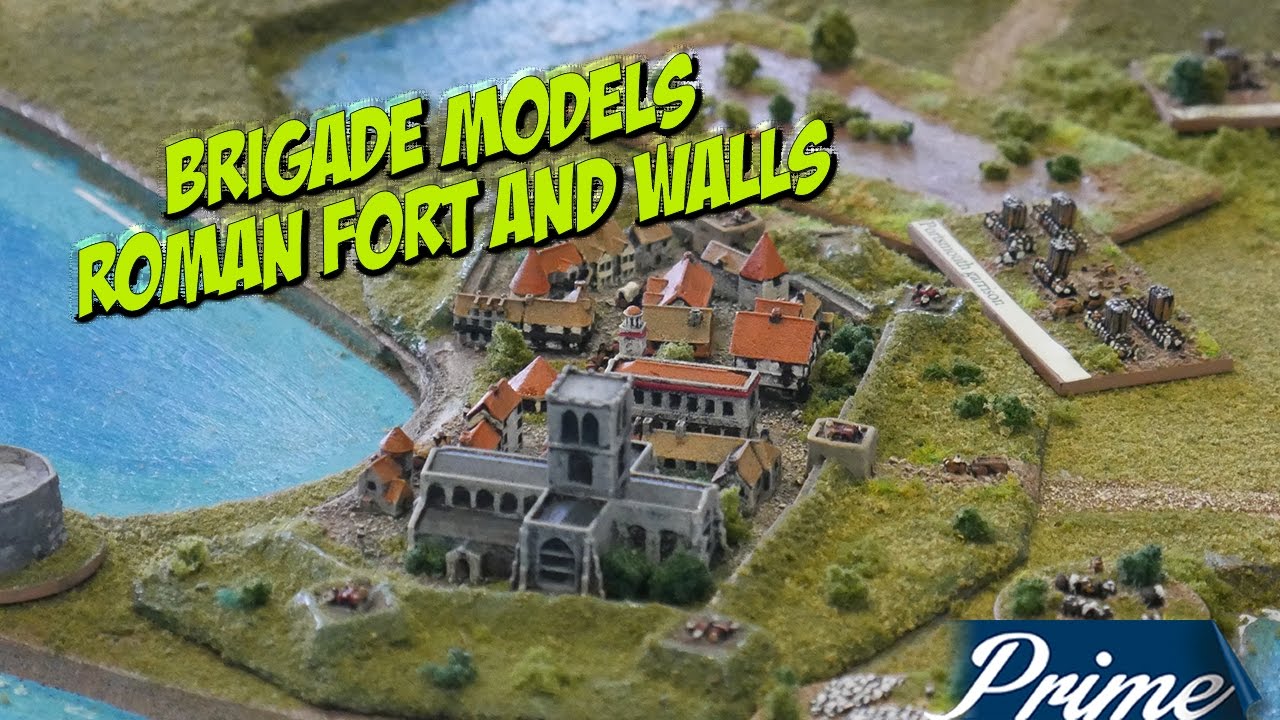 Brigade Models Roman Fort and Walls - YouTube