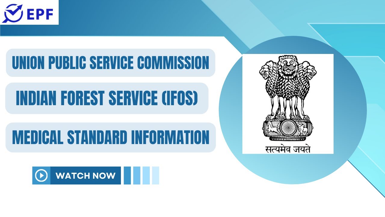 UPSC || IFoS || MEDICAL STANDARDS || DETAILED INFORMATION || - YouTube