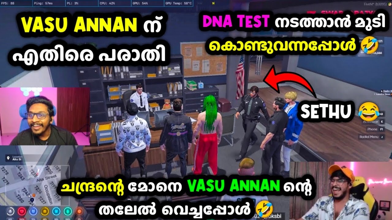 Vasu Annan ന് എതിരെ പരാതി 🤣ചന്ദ്രന്റെ മോനെ Vasu Annan ന്റെ തലേൽ വെച്ചപ്പോൾ 😹ചിരിപ്പിച്ചു കൊന്നു🤣 ...