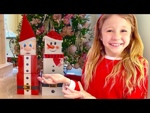 Nastya et son calendrier de l'Avent de Noël