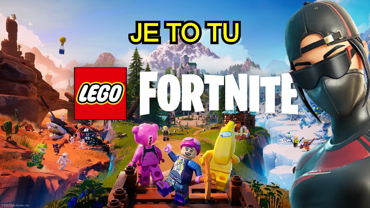 POPRVÉ HRAJU FORTNITE LEGO!!😍 - YouTube