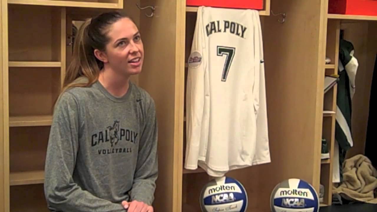Meet the Cal Poly Volleyball Freshmen - Hannah Mathiesen - YouTube