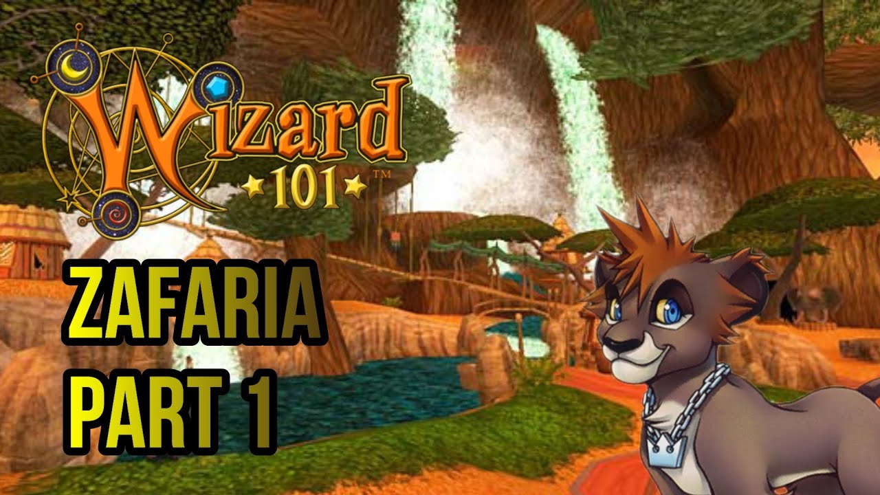 [Wizard101] Welcome To Zafaria Part 1 | With Kingdom Hearts Music - YouTube