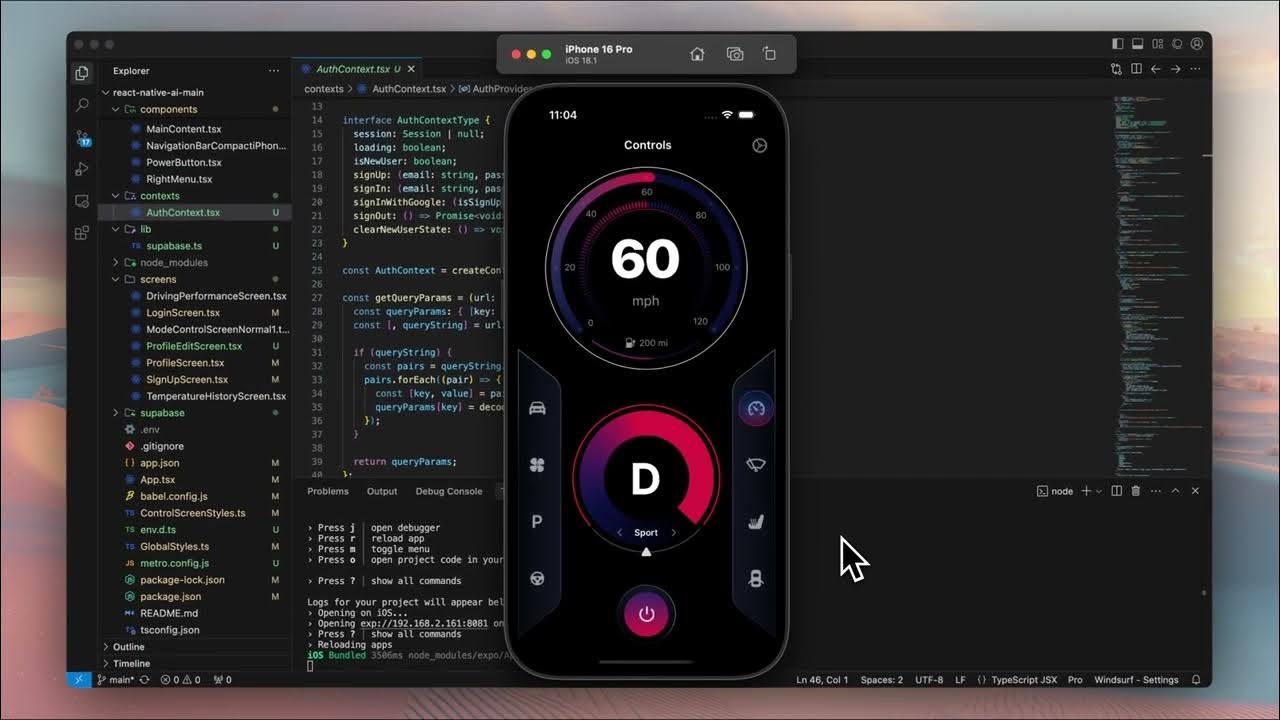[React Native] 52 Implementing Authentication with Context API and Supabase - YouTube