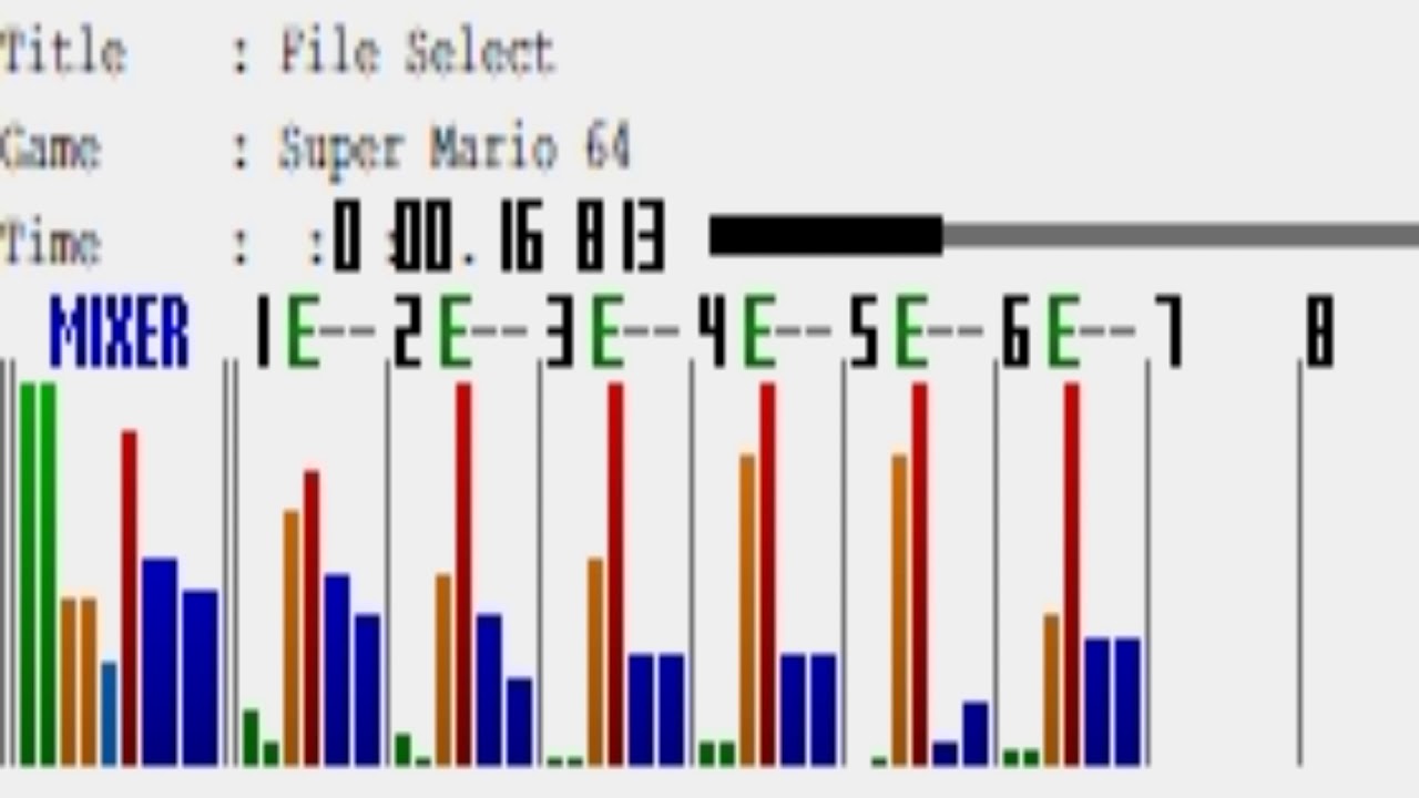 File Select - Super Mario 64 SNES Port - YouTube